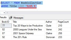 SQL Server Wildcards: The 5 wildcards you need to know