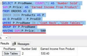 HAVING Clause: How it works - Simple SQL Tutorials