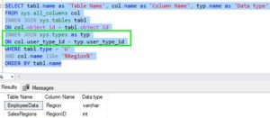 How to find a SQL Server column name: Run this one simple query!