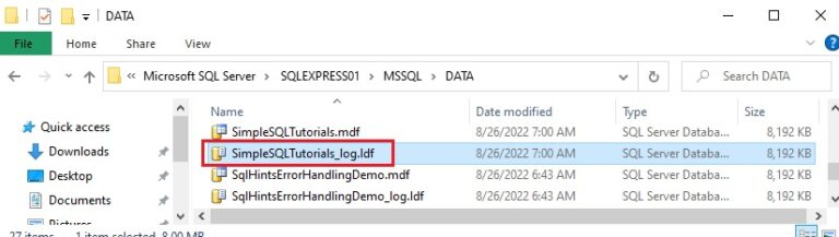 SQL Server TRUNCATE TABLE: Everything you need to know - Simple SQL ... SQL Server TRUNCATE TABLE: Everything you need to know - Simple SQL ...